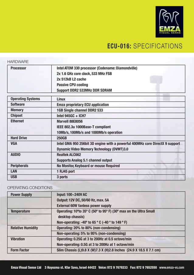 Emza brochure-2 | PDF