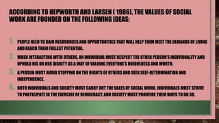 SOCIAL WORKERS , UNDERSTANDING SOCIAL WOR | PPT