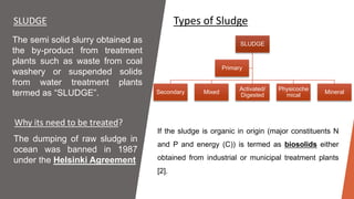 Sludge Dewatering | PPTX