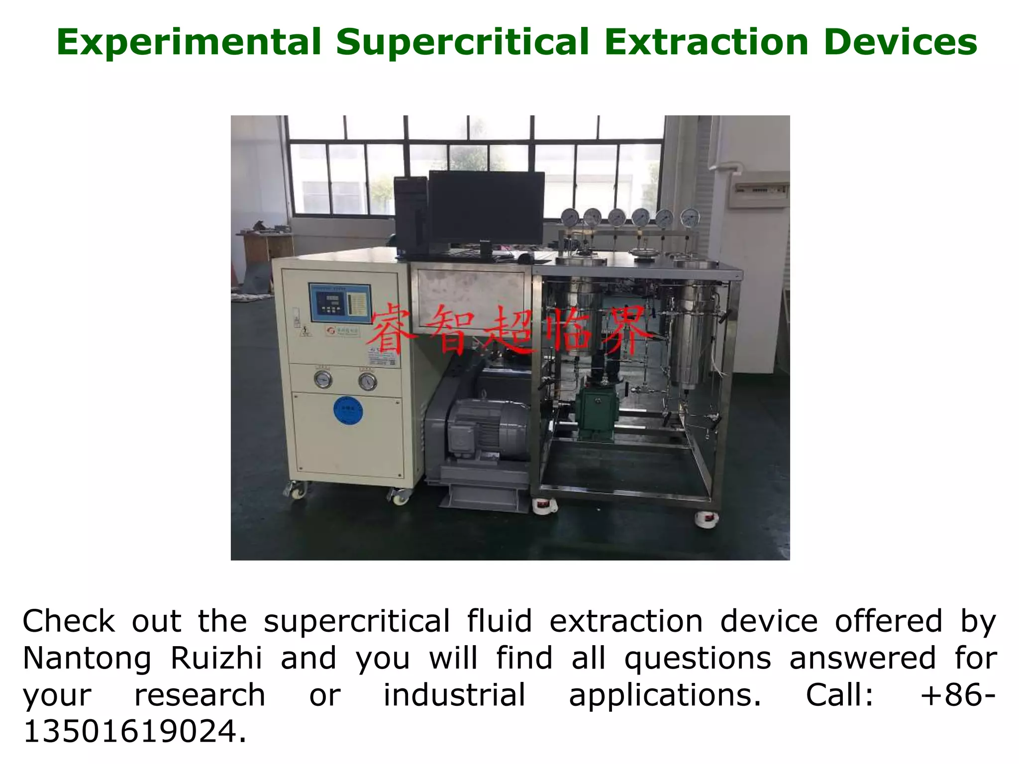 Supercritical Fluids Technology | PPTX