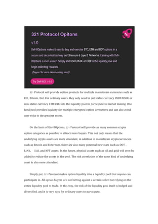 En 321 universal de fi derivatives protocol light-whitepaper v1 | PDF