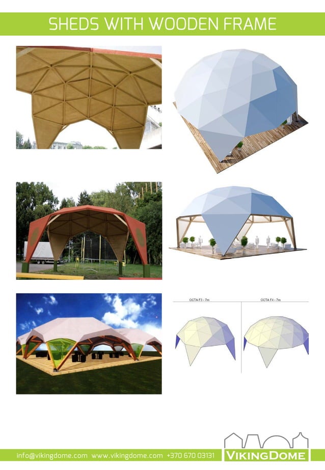 Wooden frame systems - dome frames | PDF