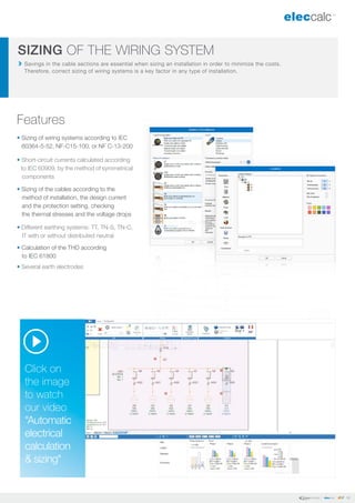 elec calc - electrical calculation Low and High Voltage software | BIM ...