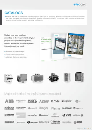 elec calc - electrical calculation Low and High Voltage software | BIM ...