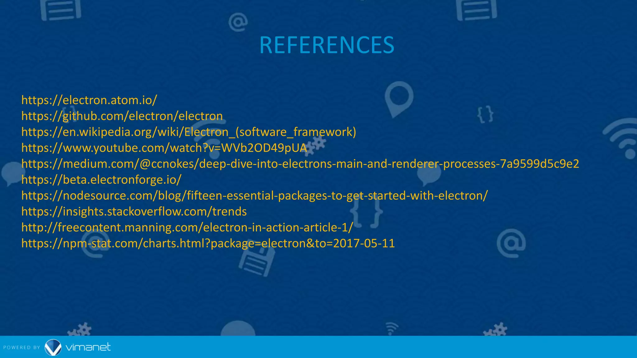 Cross-Platform Desktop Apps with Electron | PPT