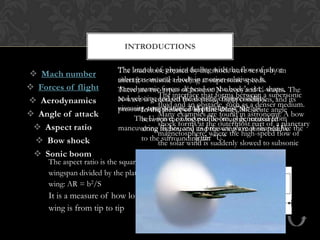 Supersonic Aircrafts | PPTX
