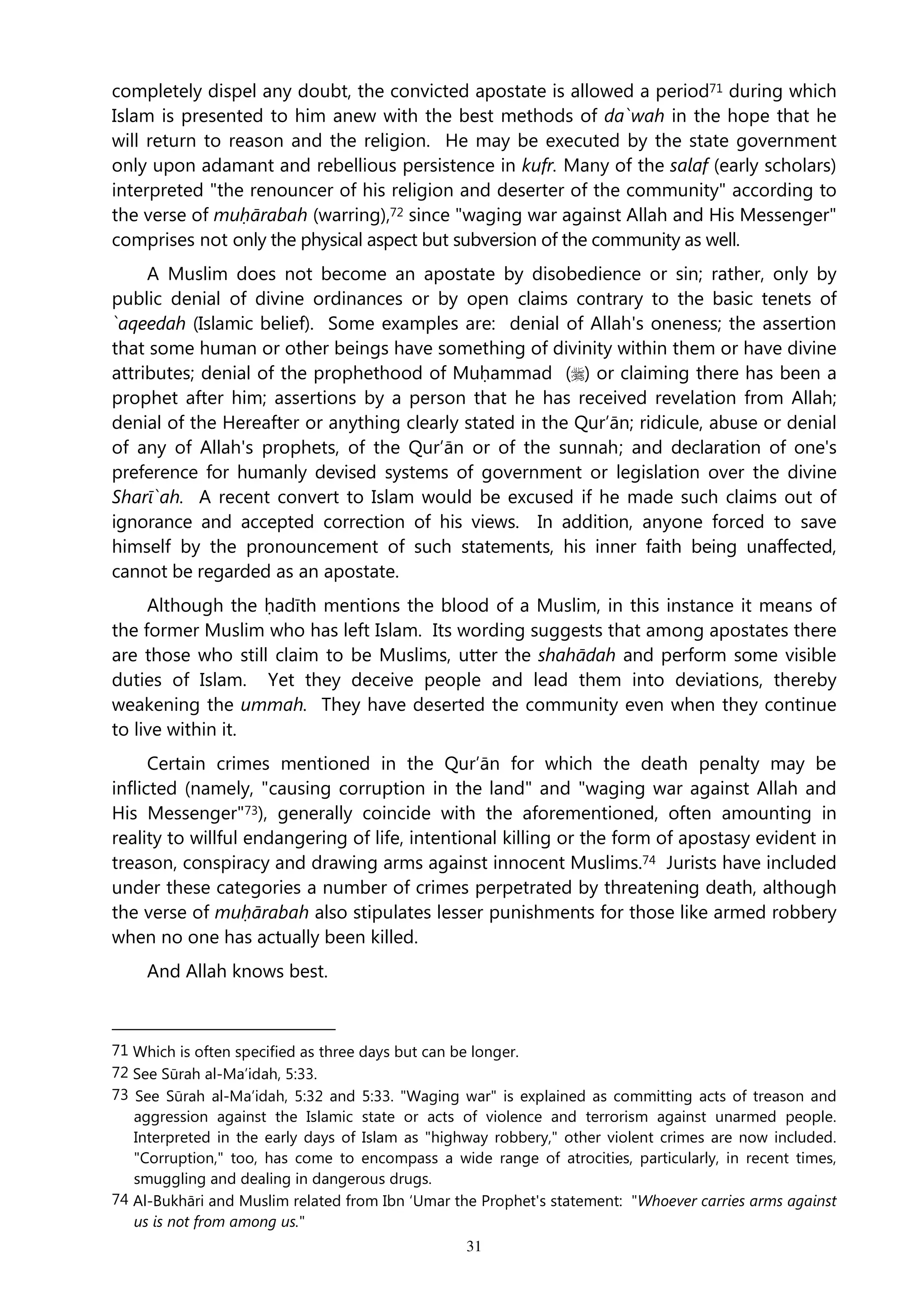 The 40 Hadith of Imam al-Nawawi | PDF