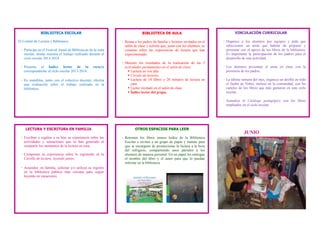 En mi-escuela-todos-somos-lectores-y-escritores 2013-2014-preescolar | PDF