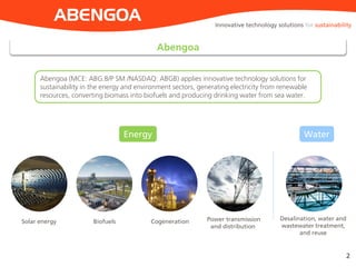 Abengoa Water’s Corporate Presentation | PDF
