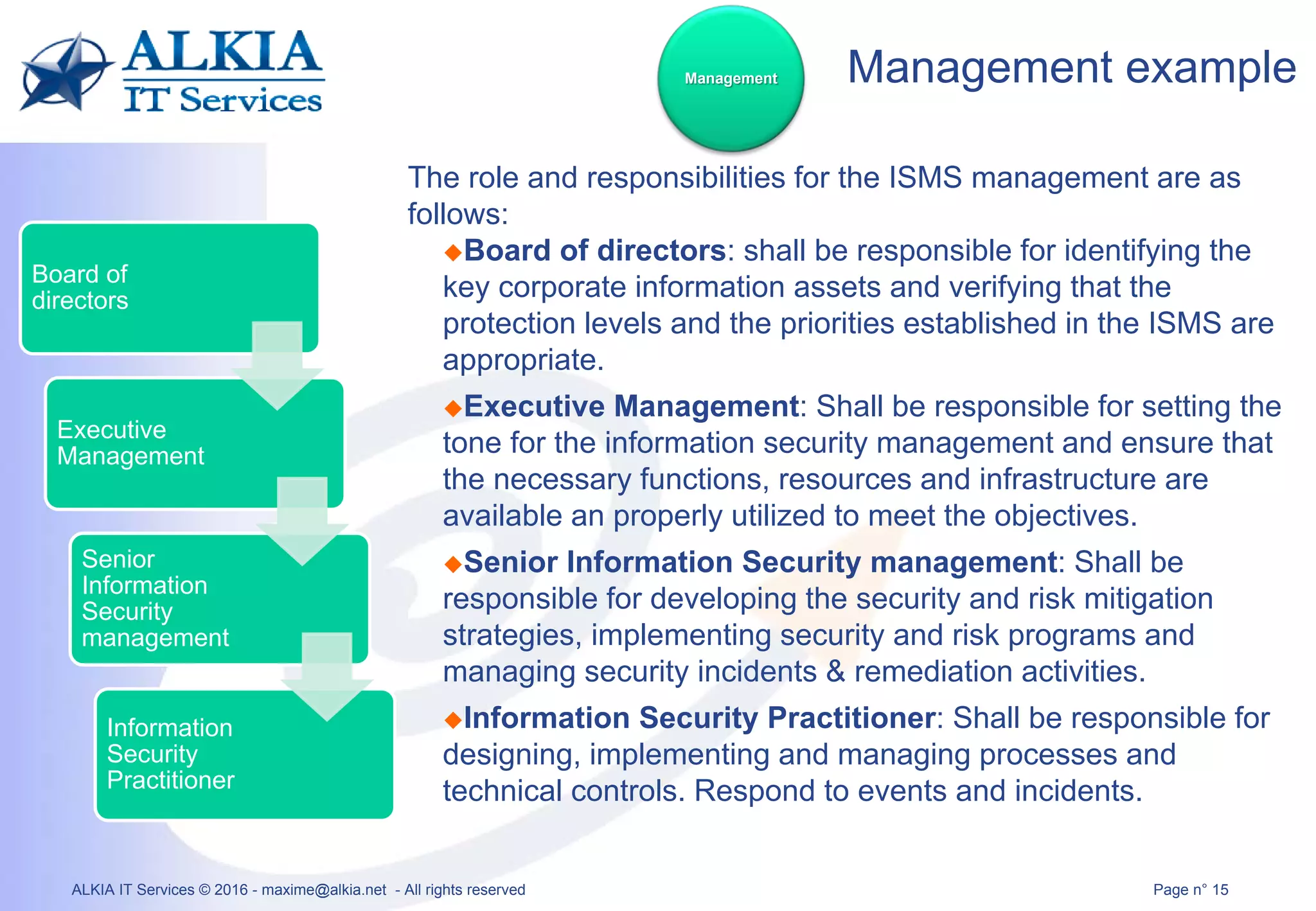 Operational security | How to design your information security GRC ...