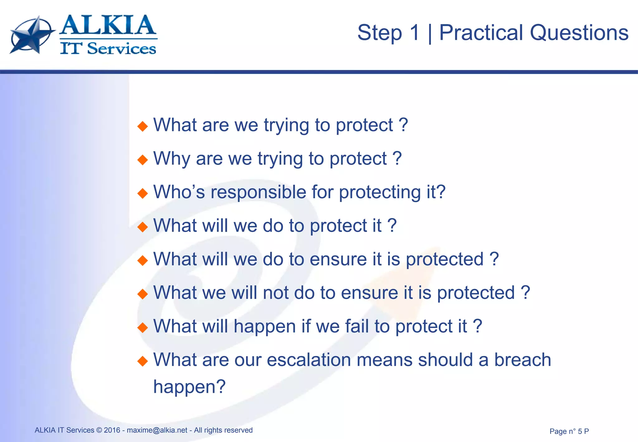 Operational security | How to design your information security GRC ...