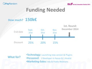 PayRandom: The fun way to shop online | PPT