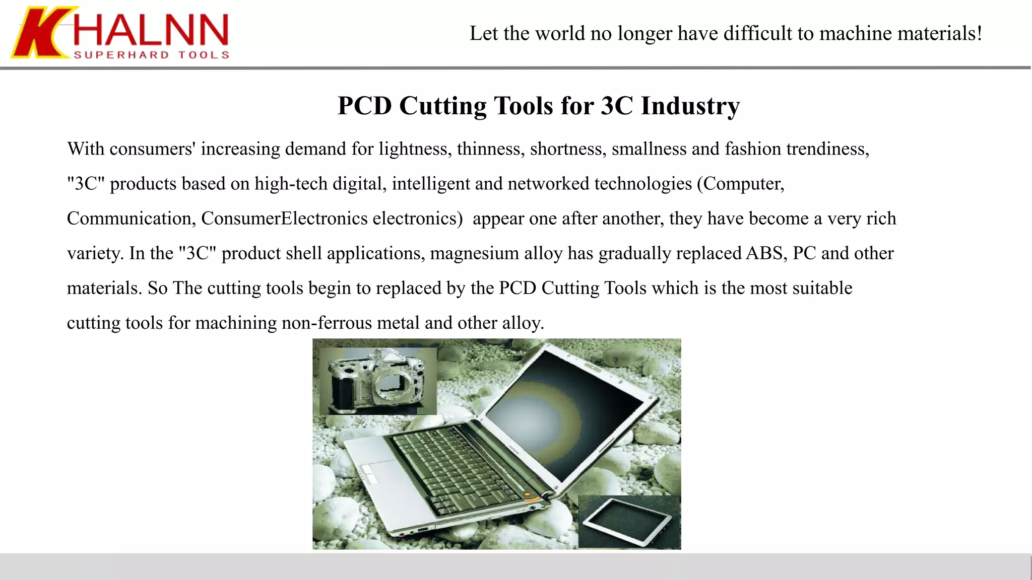 PCD Cutting Tools for Automotive parts and other field | PPTX