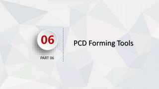 pcd cutting tools classification and application from halnn | PPTX