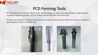 pcd cutting tools classification and application from halnn | PPTX