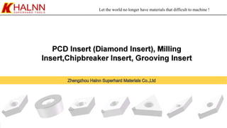 pcd insert, pcd milling insert，pcd endmills and pcd chipbreaker insert ...
