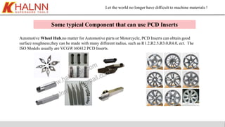 PCD Inserts (PCD Blade) | PPT