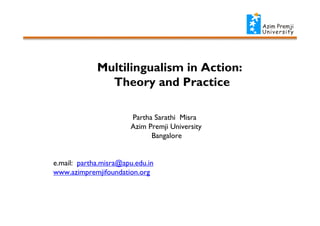 Multilingualism in action | PPT | Free Download