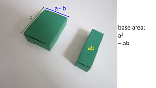 a cube plus b cube explained visually | PPTX