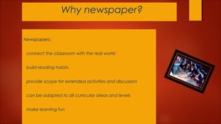 Newspaper - a teaching tool | PPT