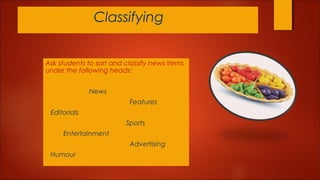 Newspaper - a teaching tool | PPT