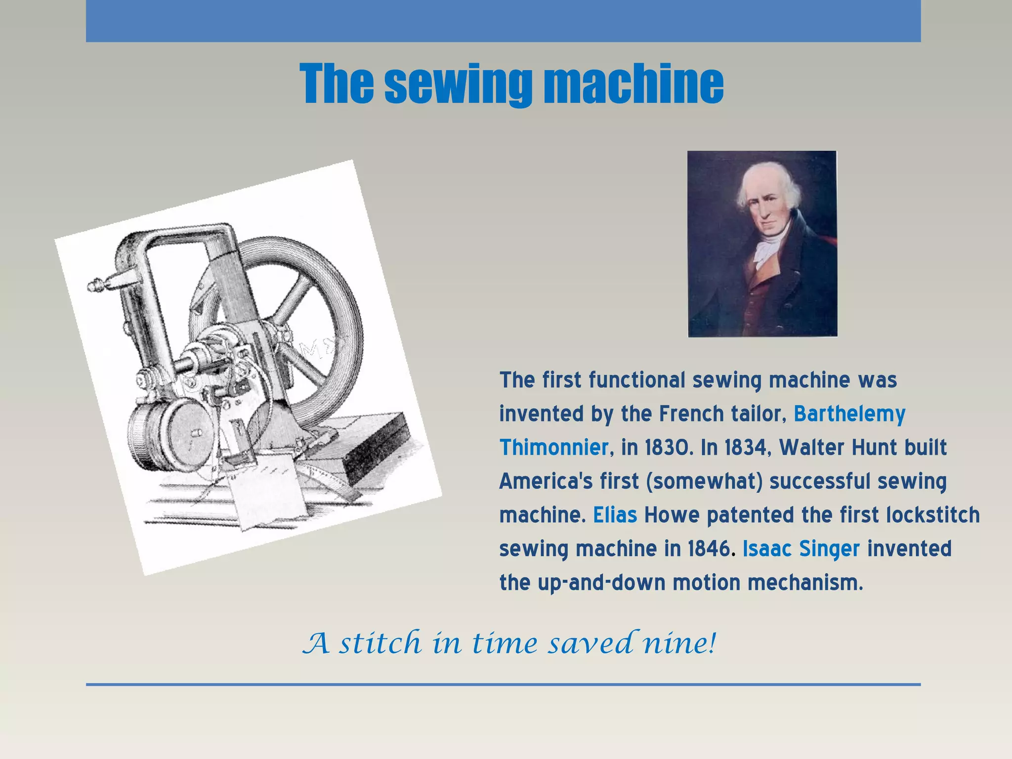 Inventions that changed the world | PPT
