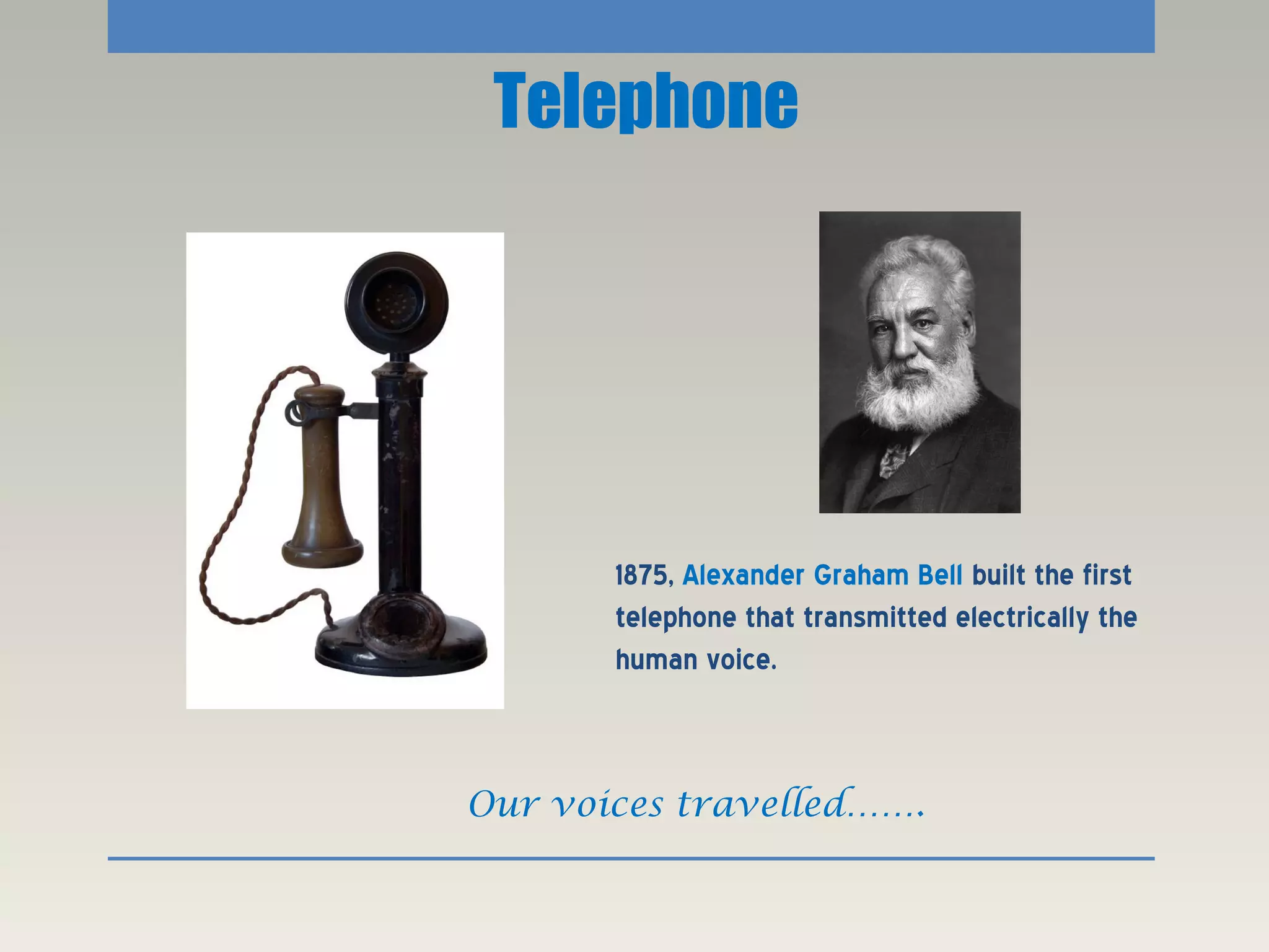 Inventions that changed the world | PPT