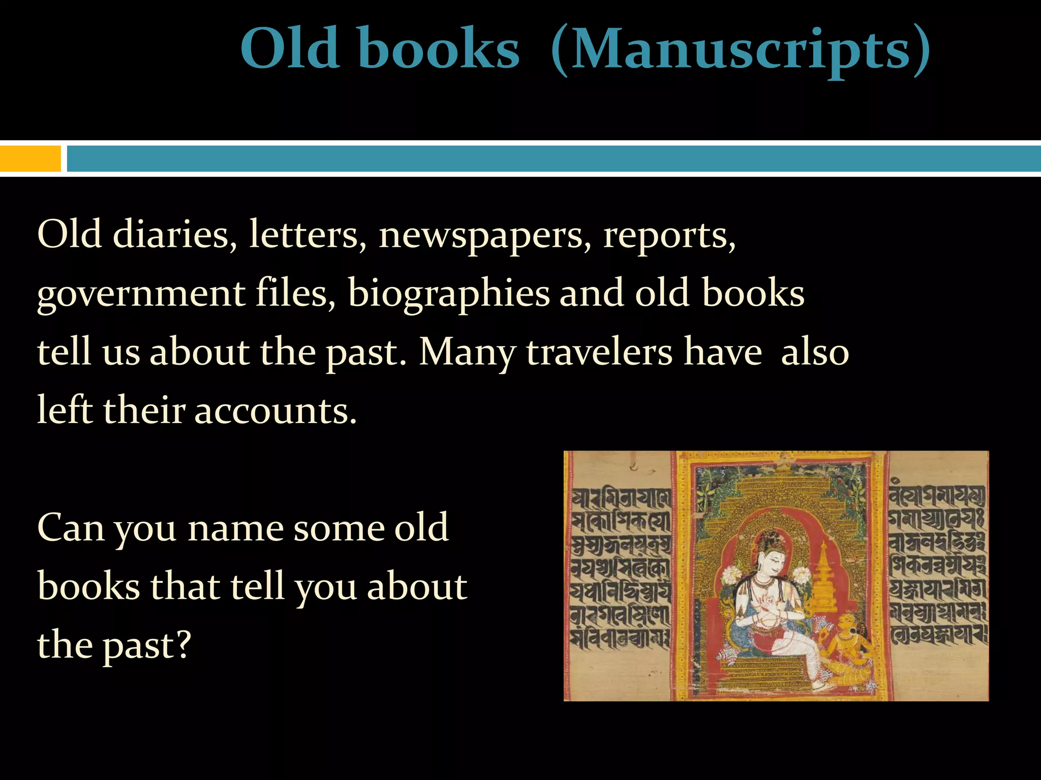 The Sources of History | PDF