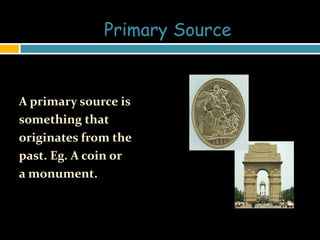 The Sources of History | PDF