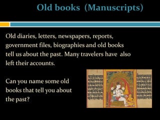 The Sources of History | PDF