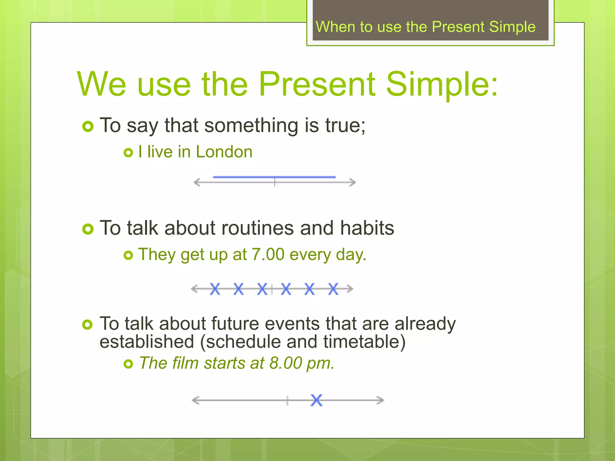 Present Simple - easy explanation with video on Youtube | PPT