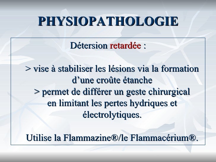 En savoir plus sur les brulures