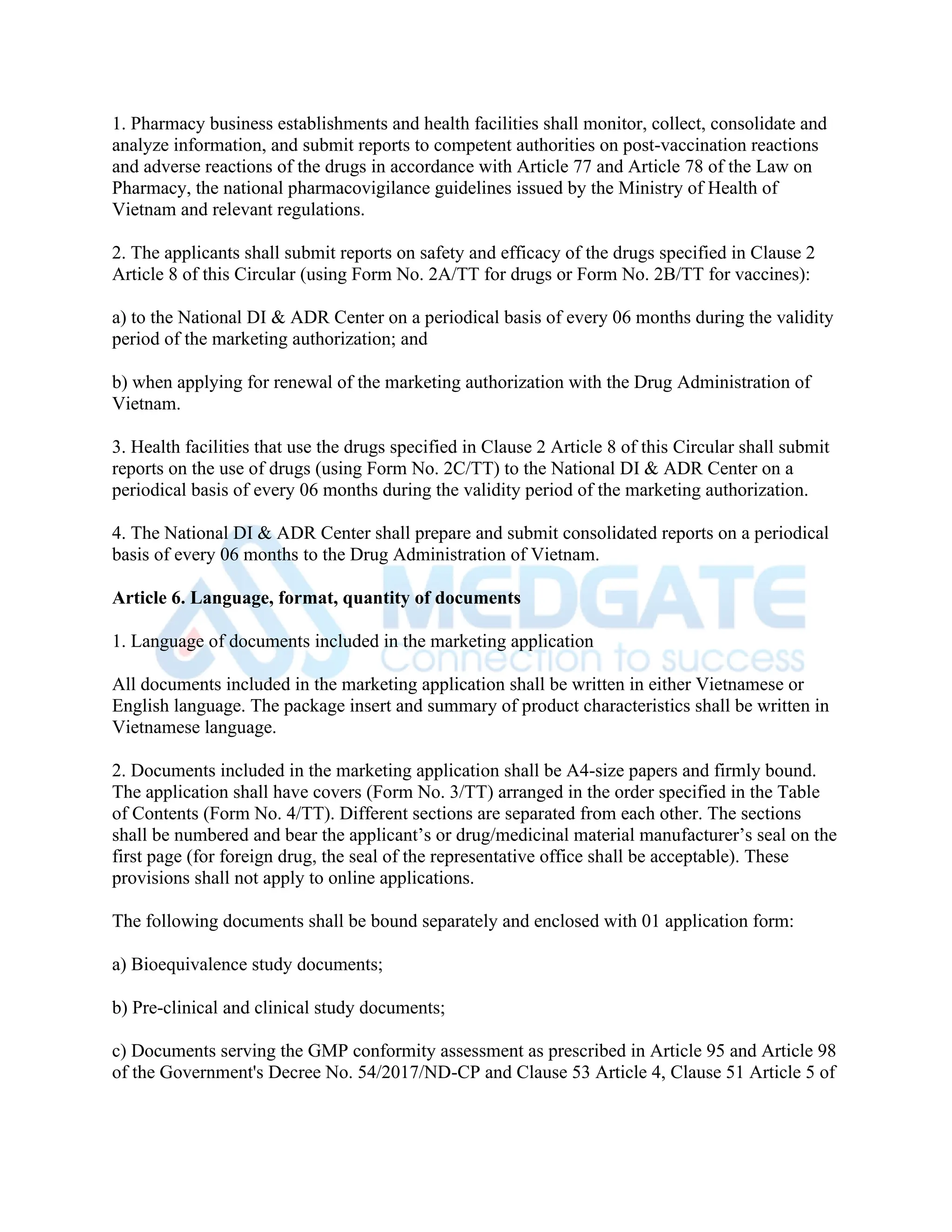 Circular 08/2022/TT-BYT: MARKETING AUTHORIZATION OF DRUGS AND MEDICINAL ...