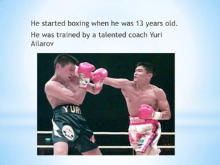 The pioneer of Russian boxing | PPTX