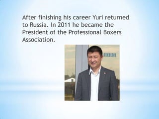 The pioneer of Russian boxing | PPTX