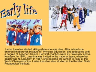 Larisa Lazutina | PPT