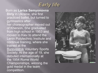 Larisa Latynina | PPTX