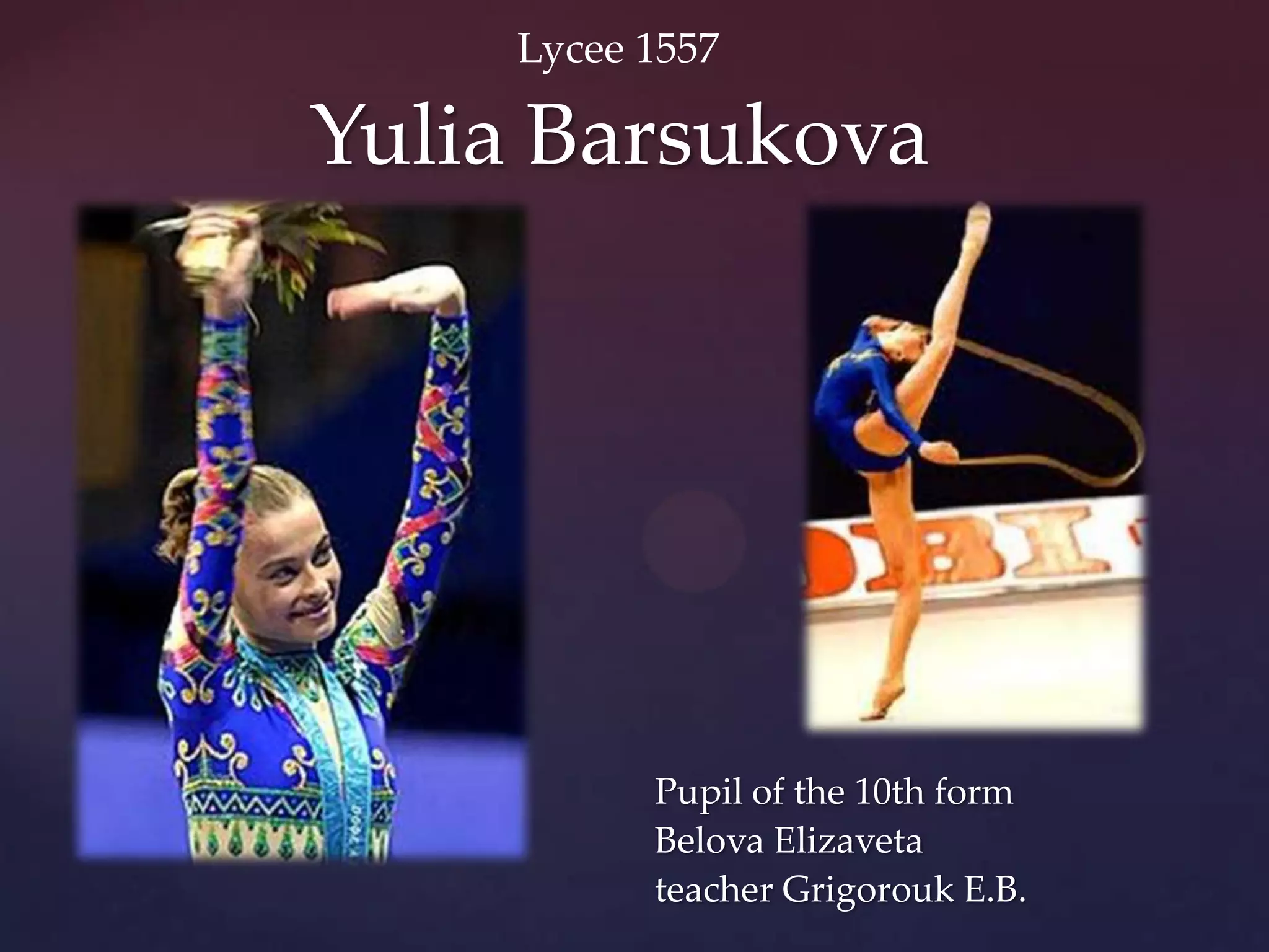 Yulia Barsukova | PPTX