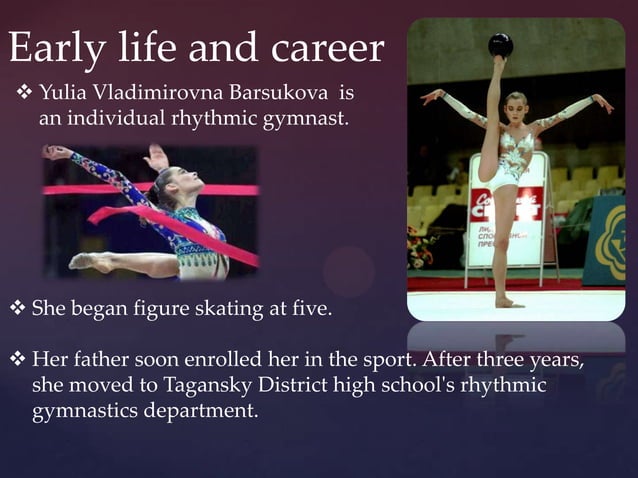 Yulia Barsukova | PPTX | Gymnastics | Sports