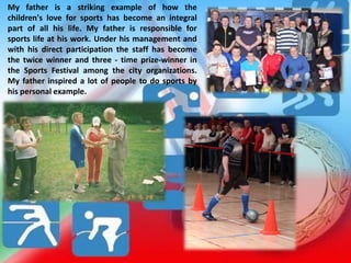 Sports in My Family | PPT