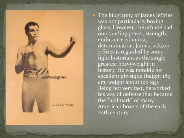 James Jackson Jeffries | PPT