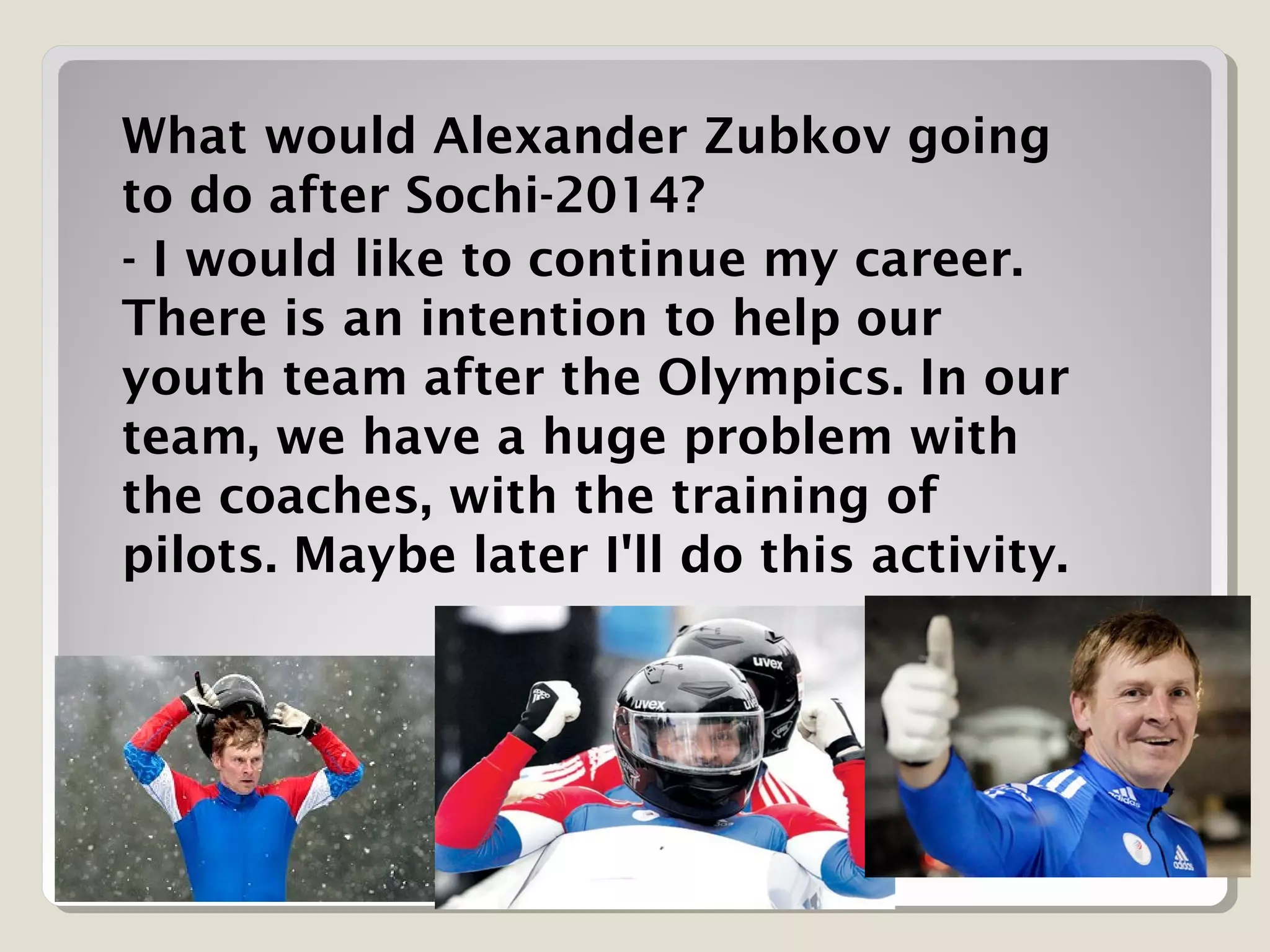 Alexander Zubkov | PPT