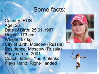 Maria Kirilenko Igor Andreev