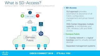 Cisco Connect 2018 Singapore - Cisco Software Defined Access | PPT ...