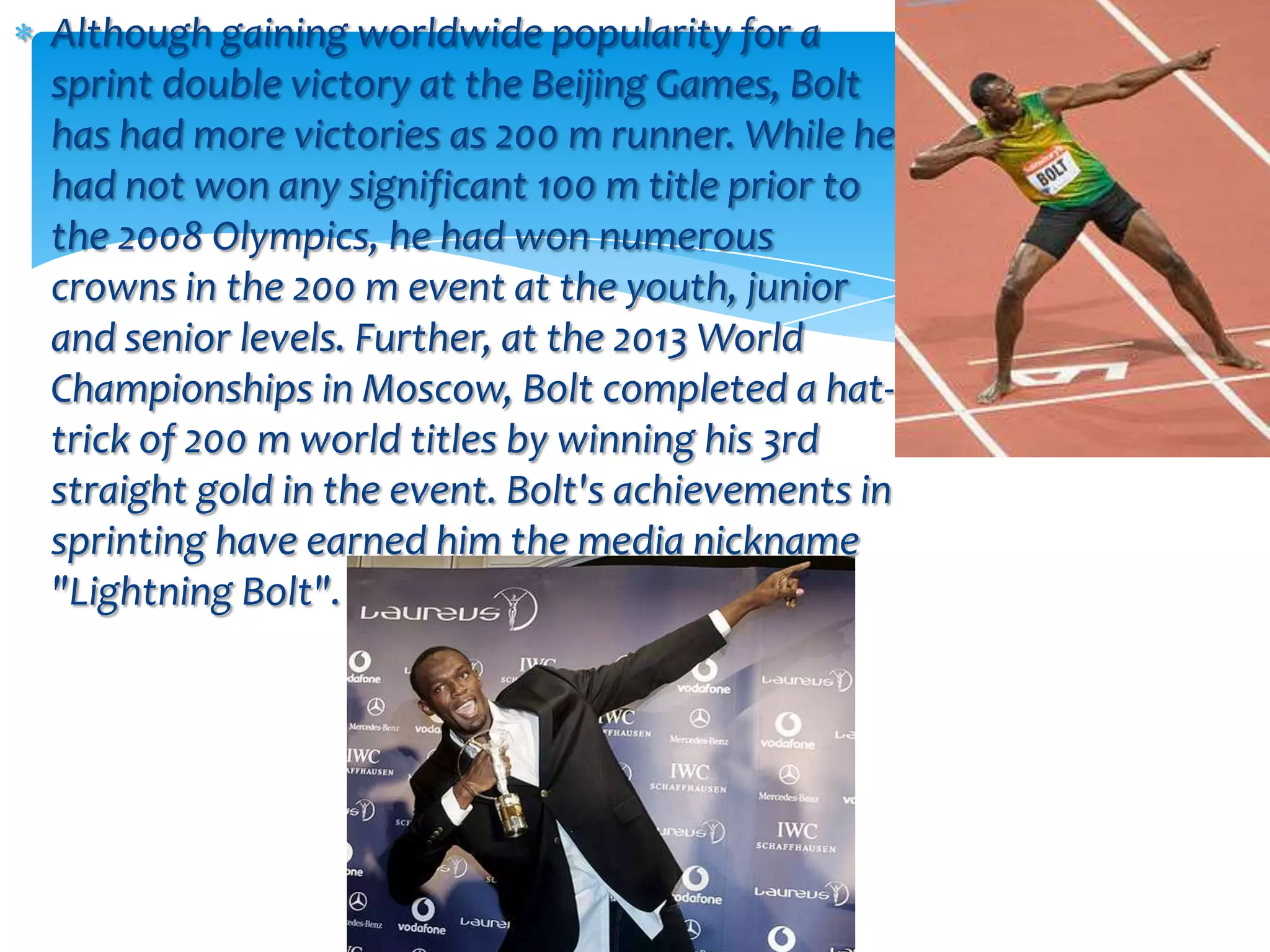 Usain St. Leo Bolt | PPTX
