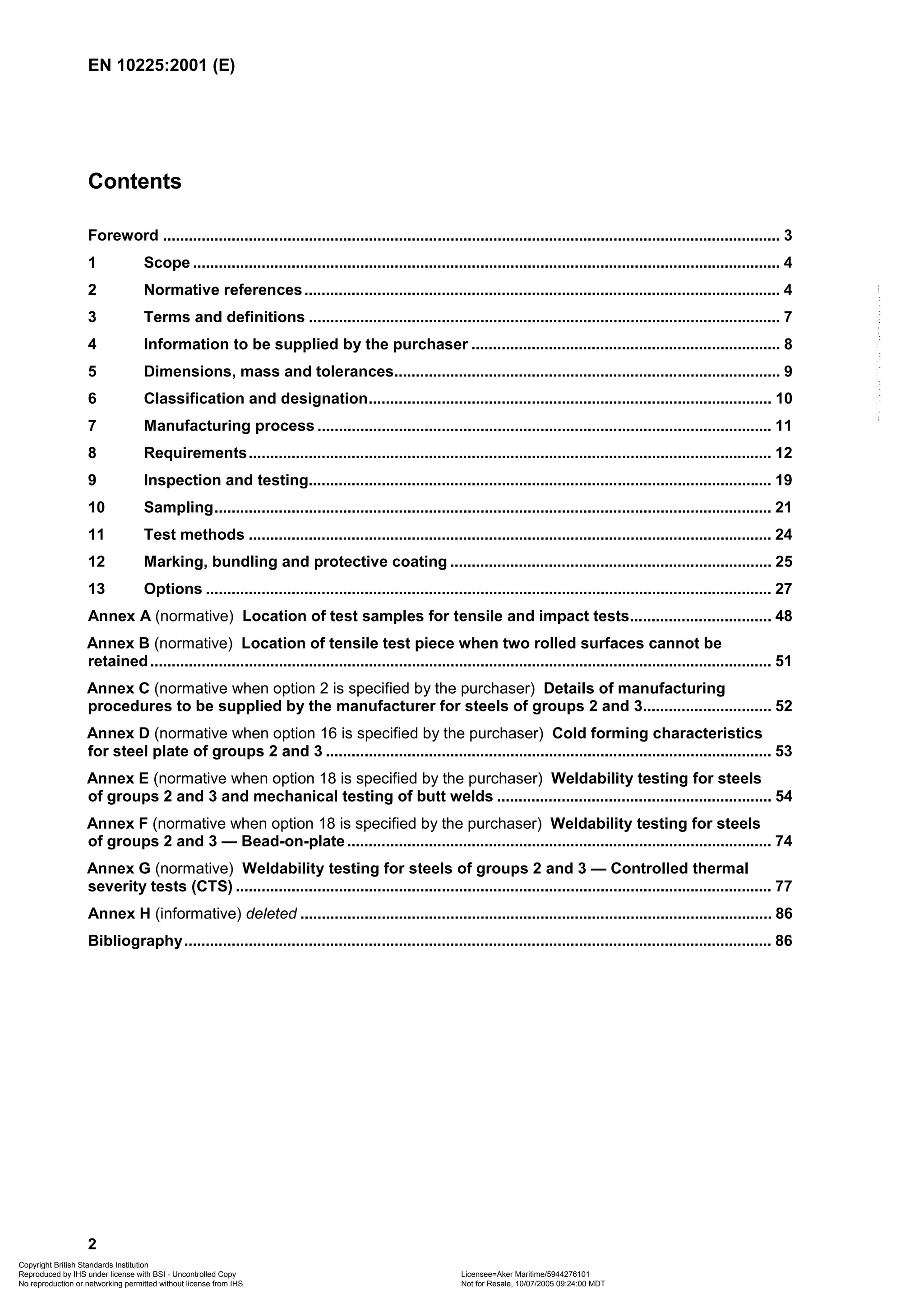 En 10225 weldable structural steel for fixed offshore stru | PDF