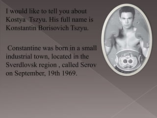 Kostya Tszyu | PPT