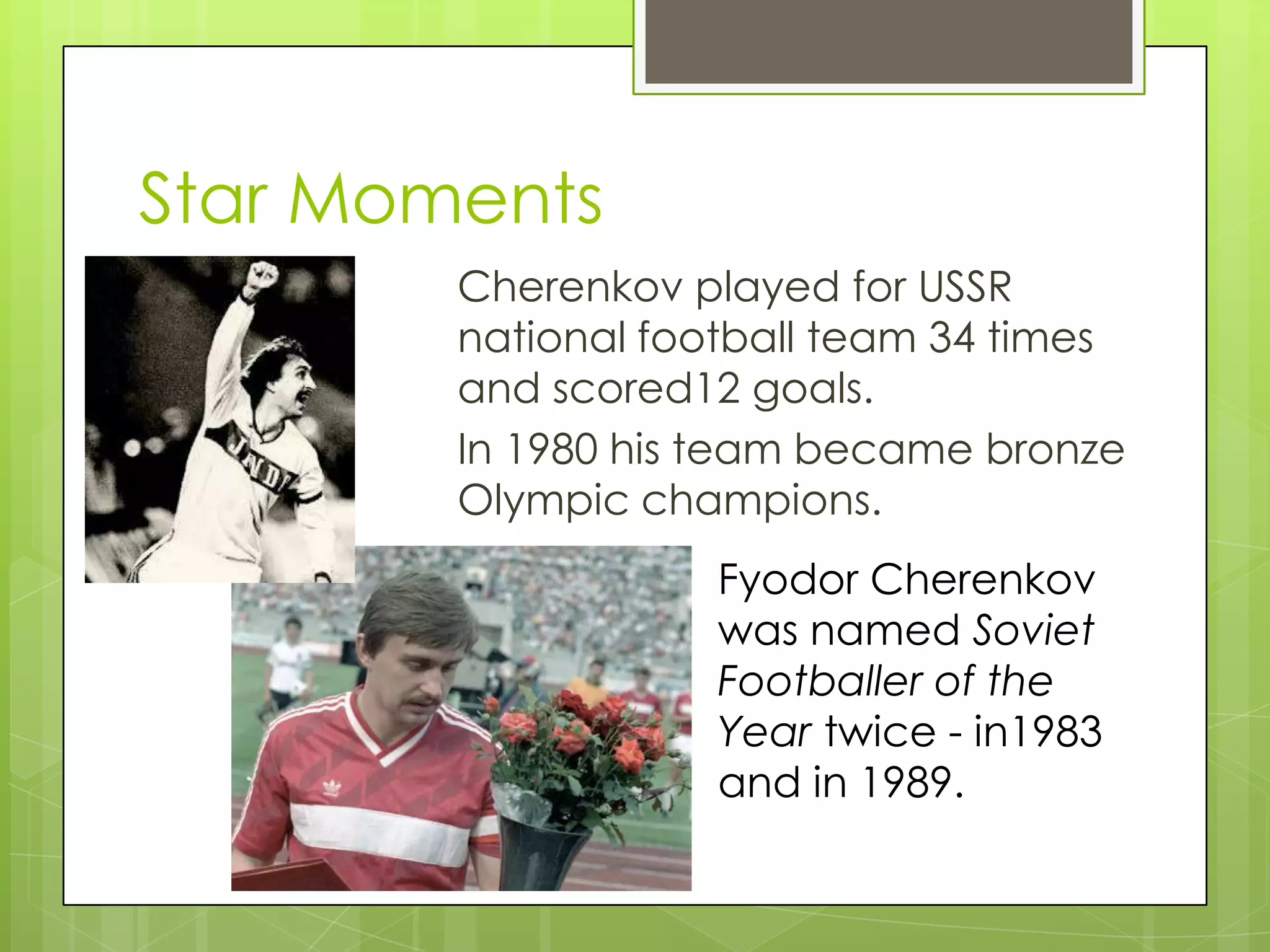 Fyodor Cherenkov | PPTX | Soccer | Sports