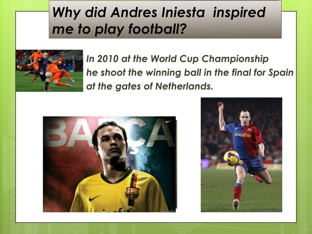 Andreas Iniesta | PPTX | Soccer | Sports