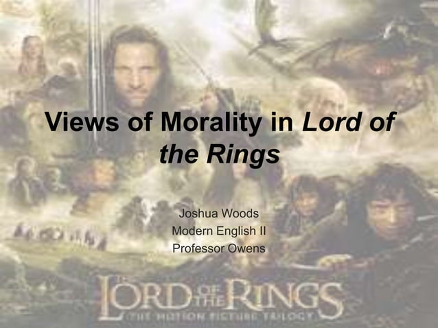 JRR Tolkien Research Paper Presentation | PPTX